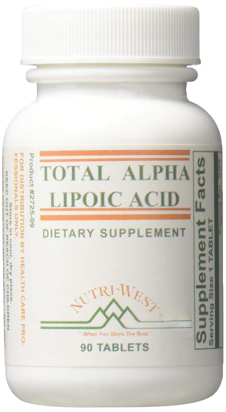 Nutri-West Alpha LIPOIC Acid capsules for energy