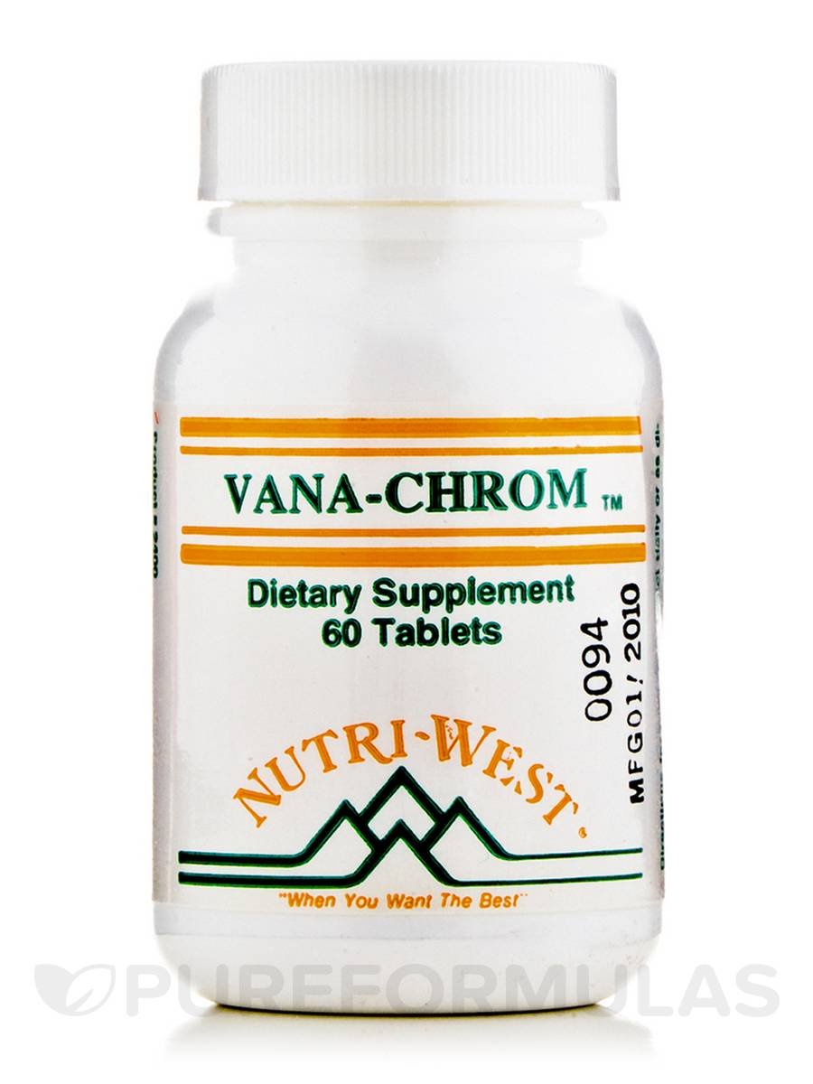 Nutri West chromium for blood sugar