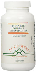 Nutri-West fish oil omega 3 capsules
