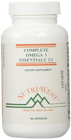 Nutri-West fish oil omega 3 capsules