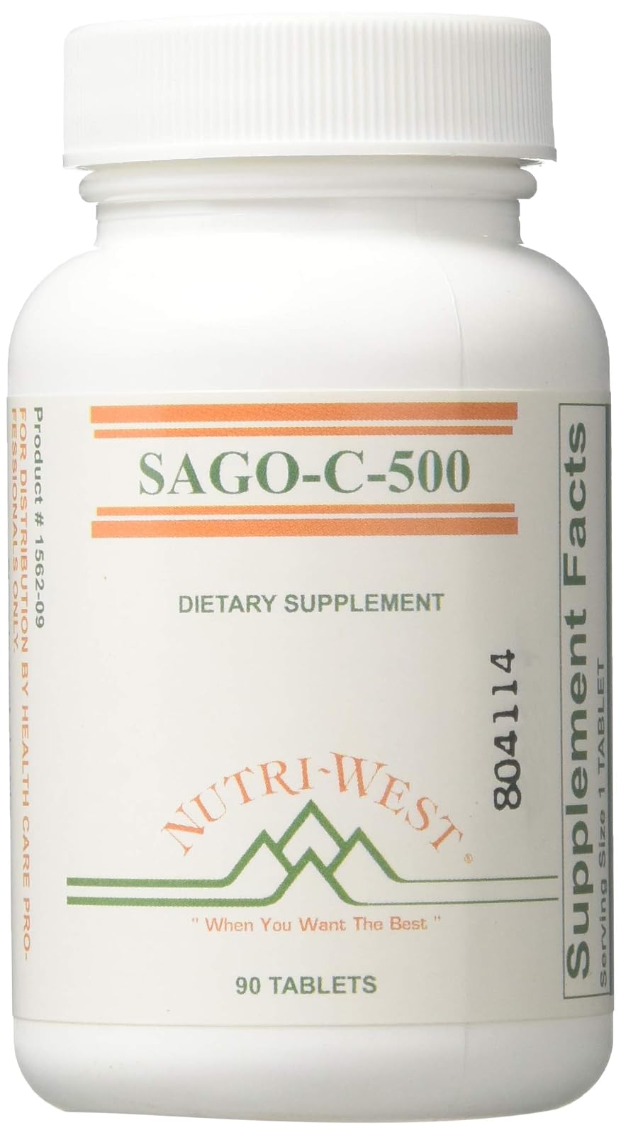 Nutri-West Sago-C vitamin C tablets