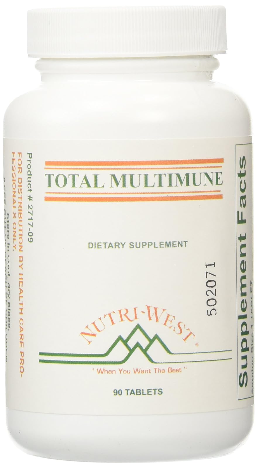 Nutri-West Total MultiMune multivitamins for overall health
