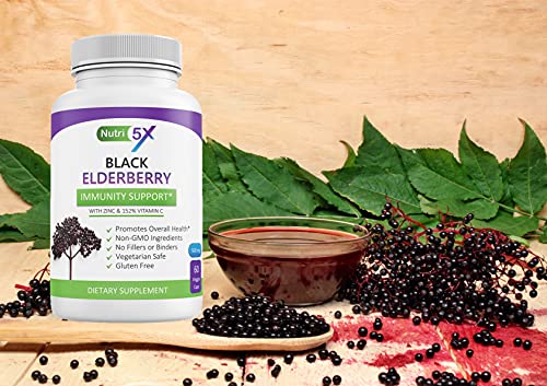 Nutri5X elderberry for antioxidant support