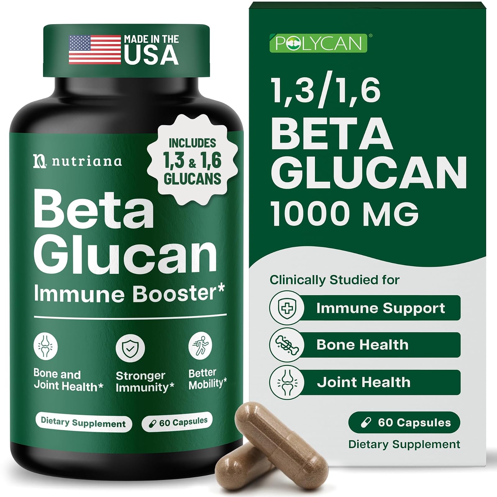 Nutriana Beta Glucan veggie capsules