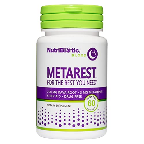 NutriBiotic melatonin sleep support capsules