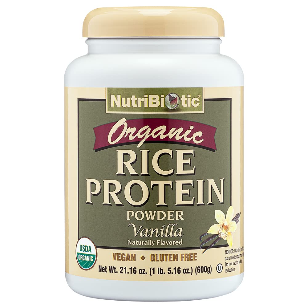 NutriBiotic organic rice protein powder