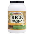 NutriBiotic vanilla rice protein powder