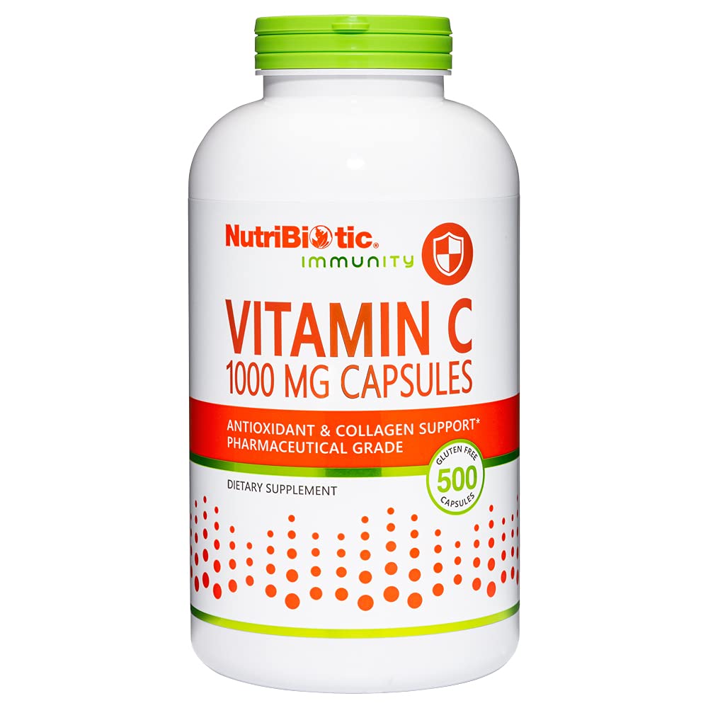 NutriBiotic vitamin C 1000 mg capsules