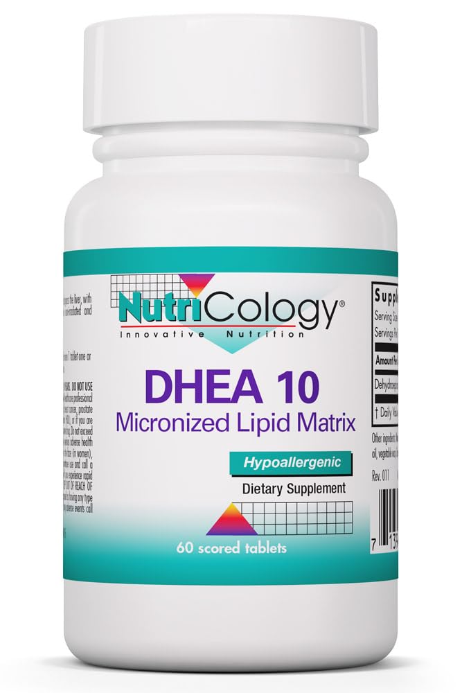 Nutricology DHEA multivitamins for energy