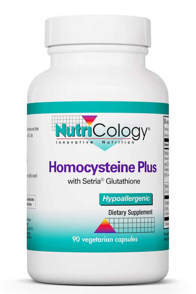 Nutricology Homocysteine Plus vegetarian capsules