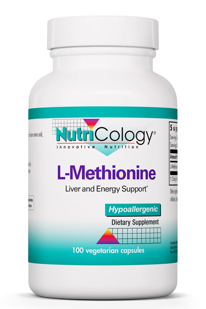 NutriCology L-Methionine capsules for liver health