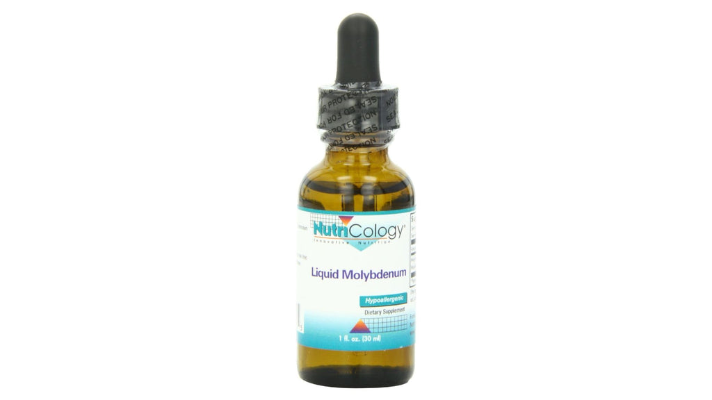 NutriCology liquid molybdenum trace mineral drops