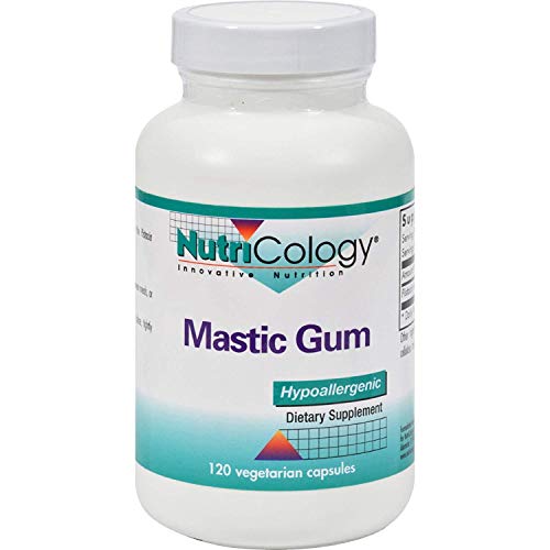 NutriCology Mastic Gum vegetarian capsules