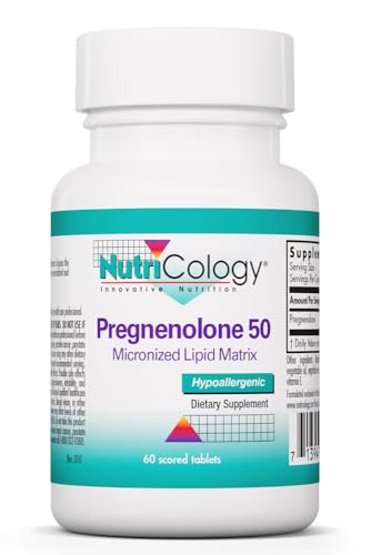 NutriCology micronized pregnenolone tablets