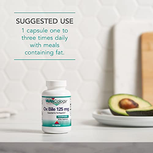 Nutricology Ox Bile for vegetarian diets