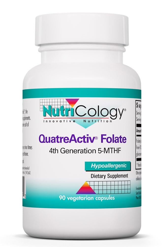 Nutricology QuatreActiv Folate capsules