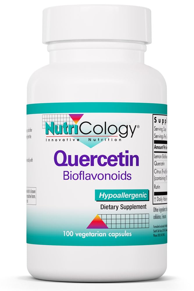 Nutricology quercetin capsules for immunity