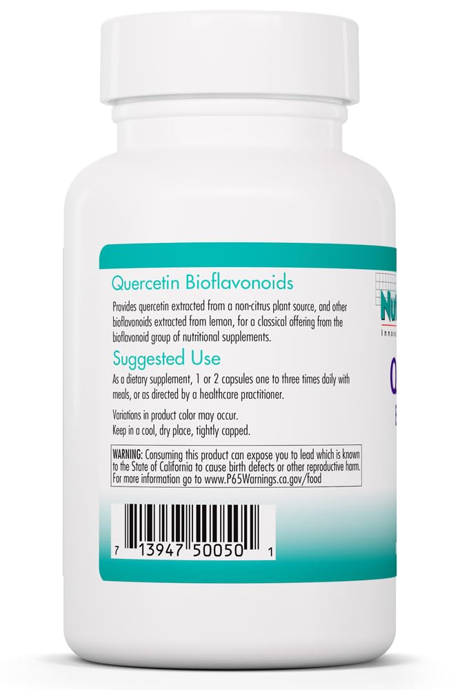 Nutricology quercetin for antioxidant support