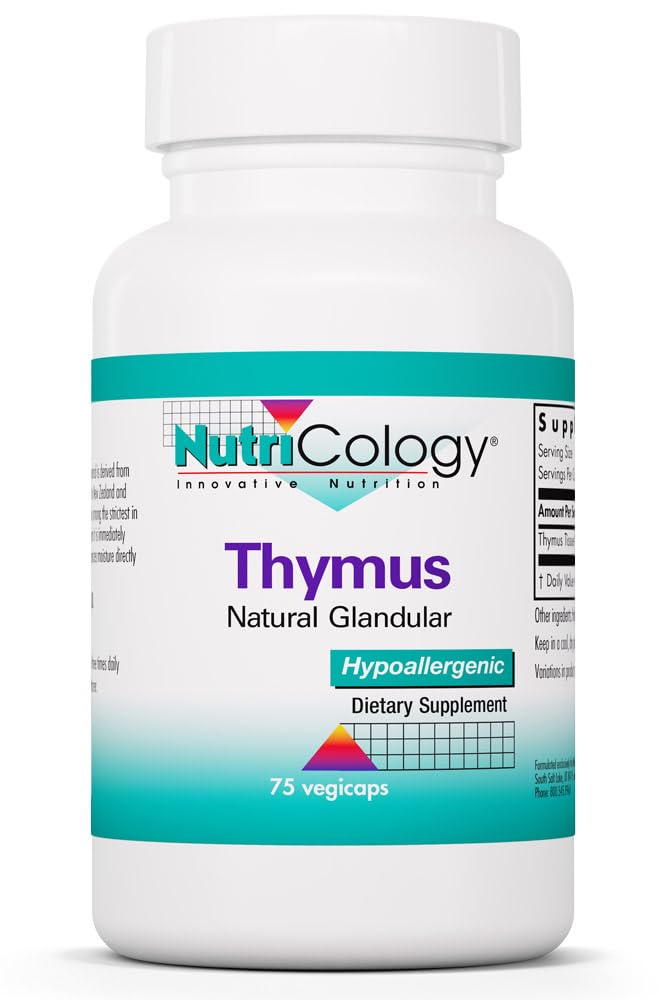 Nutricology thymus extract for immune support