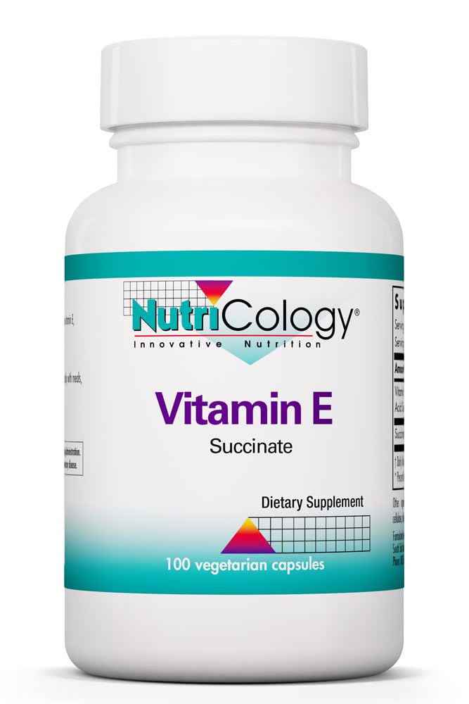 Nutricology vitamin e succinate capsules