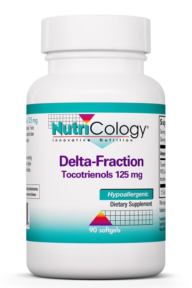 Nutricology vitamin E tocotrienols benefits