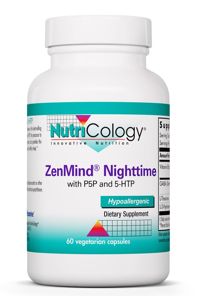 Nutricology ZenMind Nighttime relaxation capsules