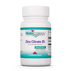 NutriCology Zinc Citrate 25 mg capsules