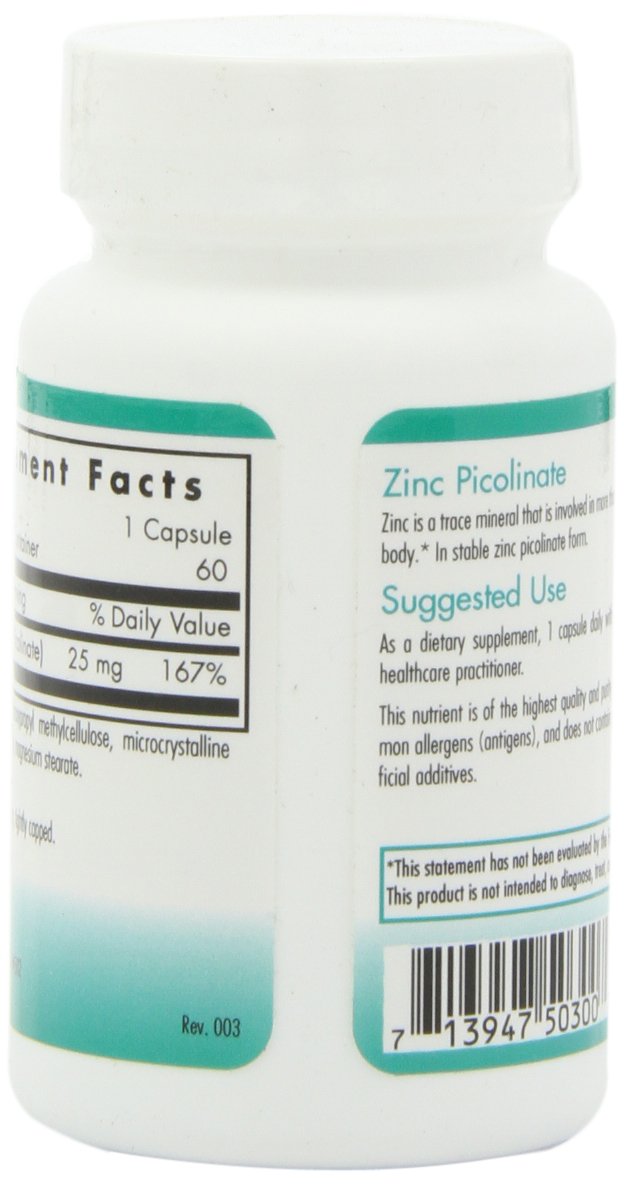 NutriCology Zinc for optimal mineral absorption