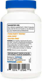 Nutricost 120 capsules for daily use
