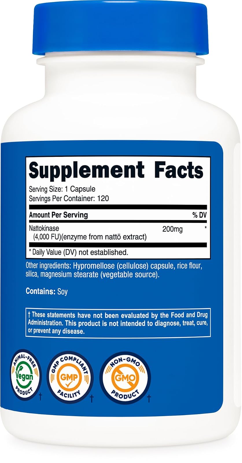 Nutricost 120 capsules for daily use