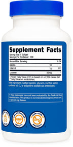 Nutricost 120 softgels for convenient use