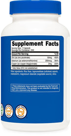Nutricost 240 capsules for daily use