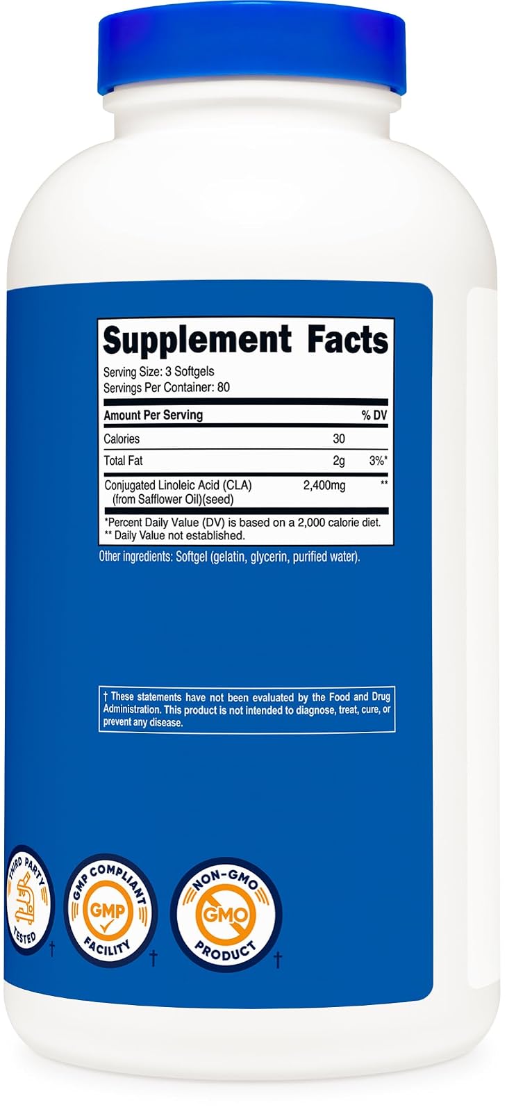 Nutricost 240 softgels for daily use