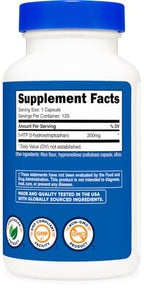 Nutricost 5-HTP capsules for stress relief