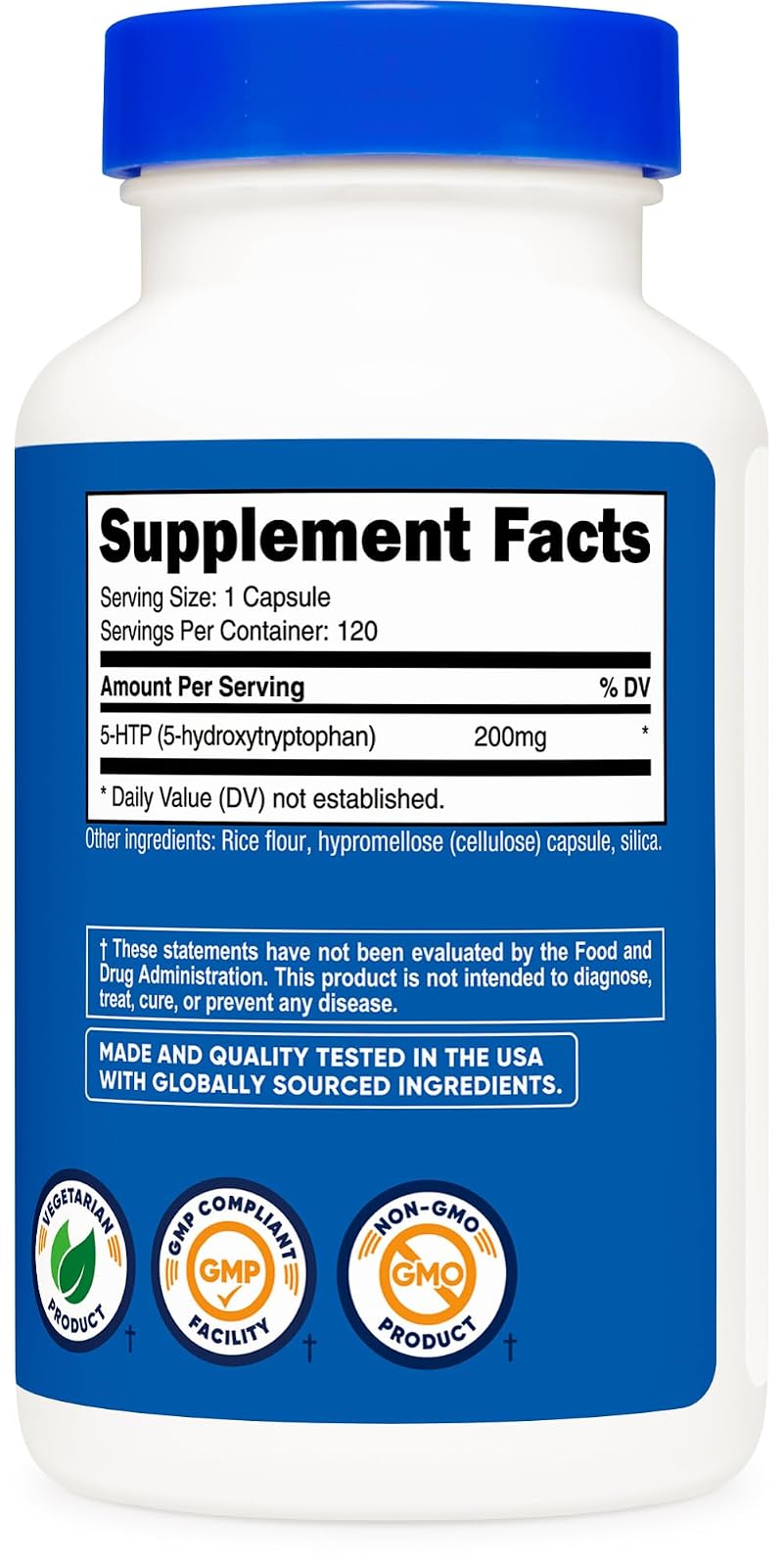 Nutricost 5-HTP for emotional wellness