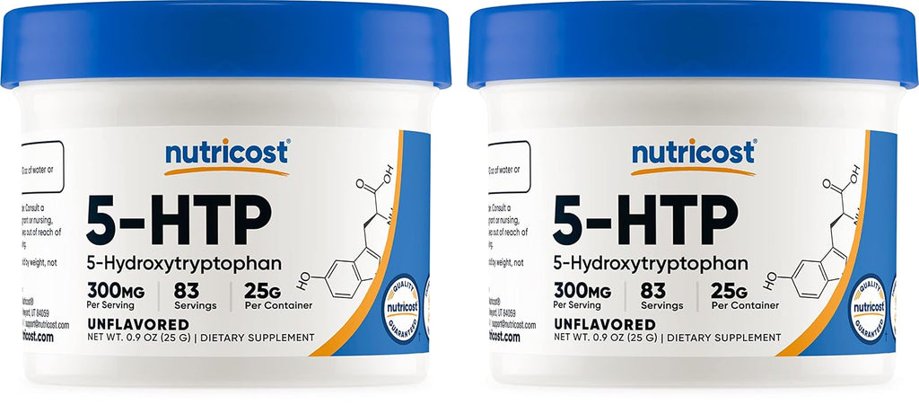 Nutricost 5-HTP powder for mood support