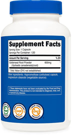 Nutricost 600 mg Goldenseal dosage