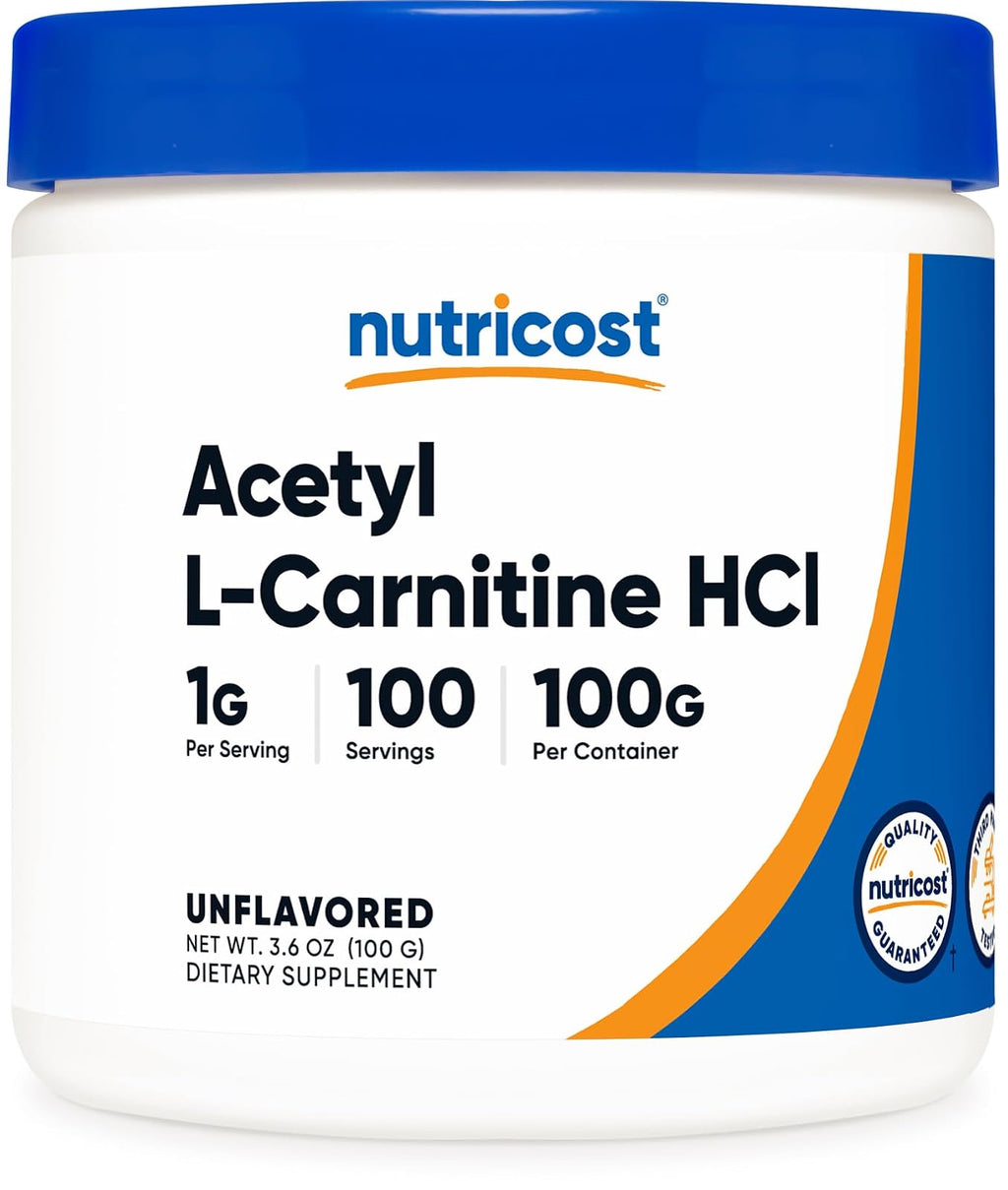 Nutricost acetyl l-carnitine supplement