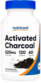 Nutricost activated charcoal capsules