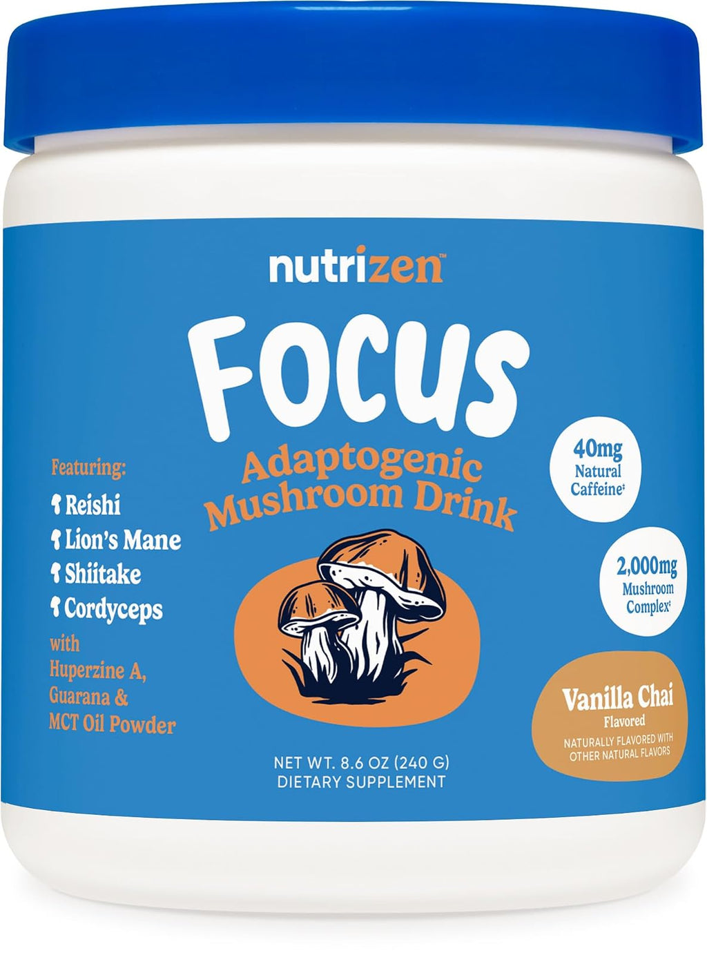 Nutricost adaptogenic mushroom drink