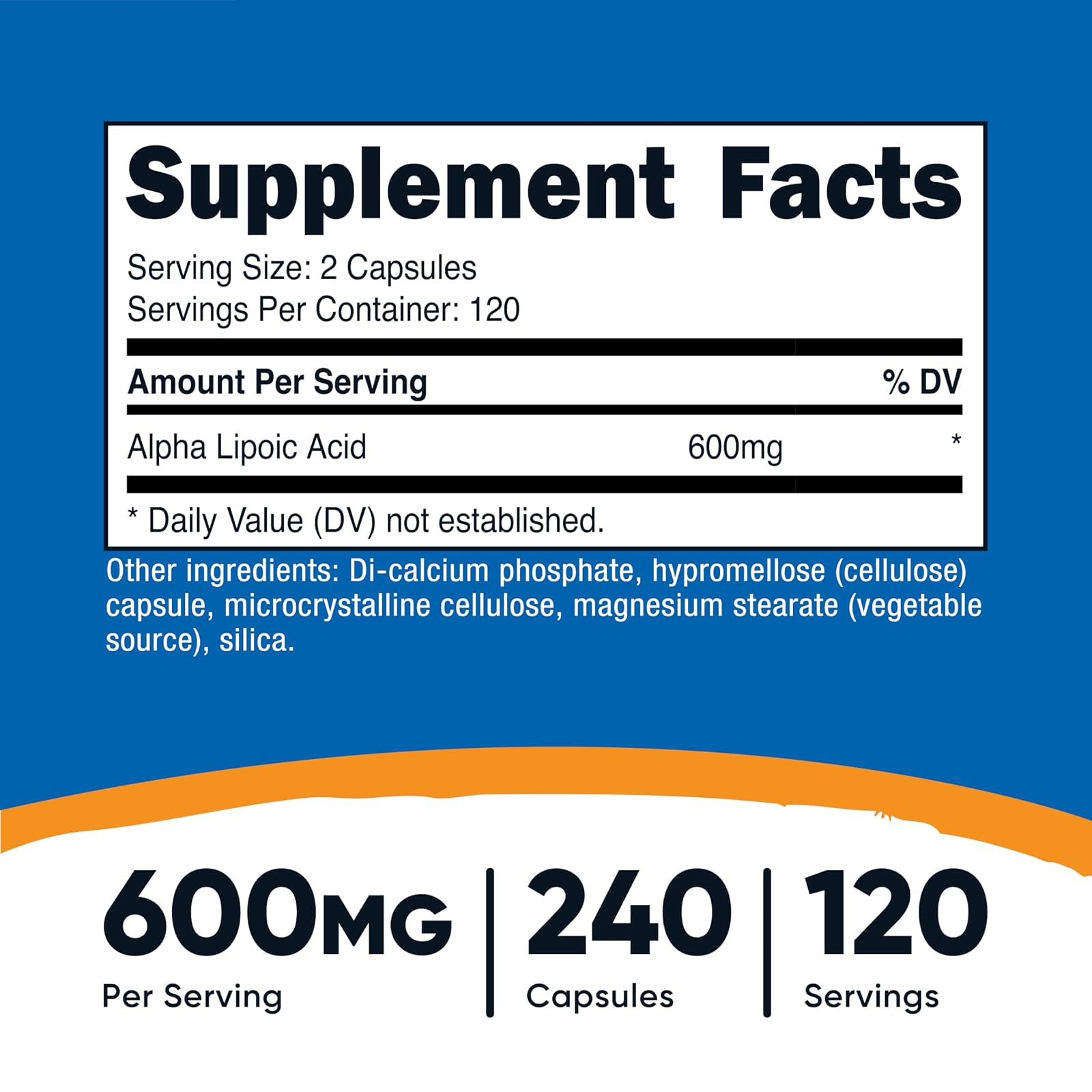 Nutricost alpha lipoic acid benefits