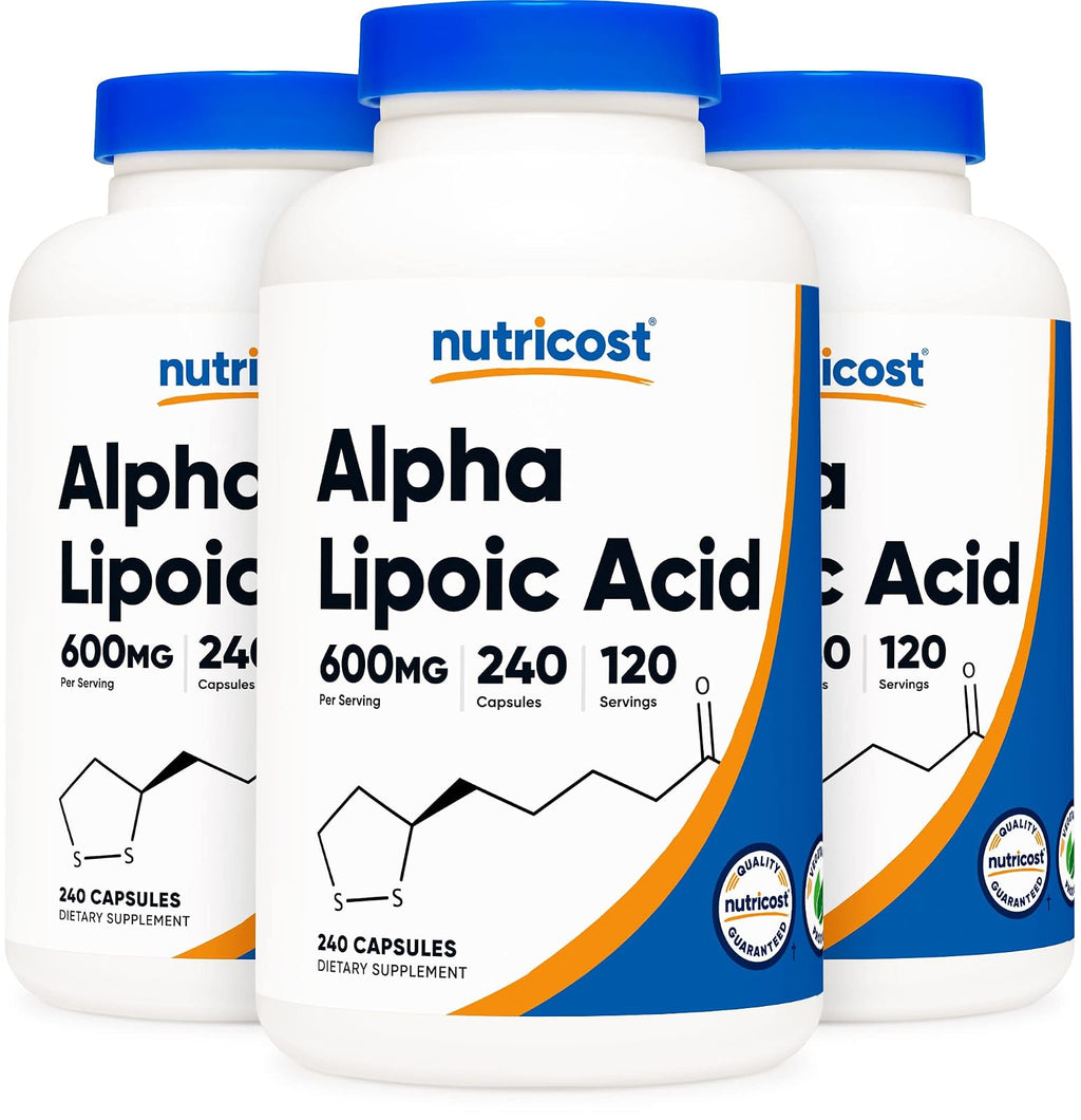 Nutricost alpha lipoic acid capsules