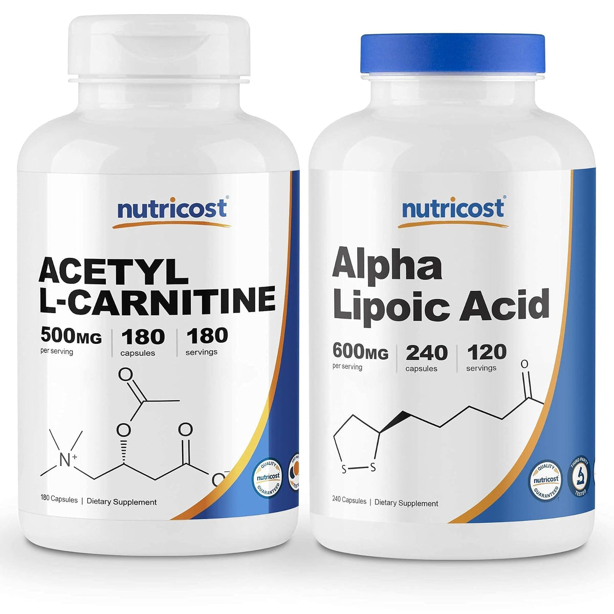 Nutricost Alpha Lipoic Acid capsules