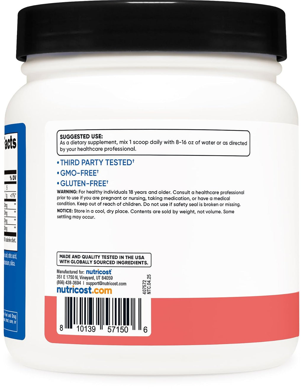 Nutricost amino acids for workout