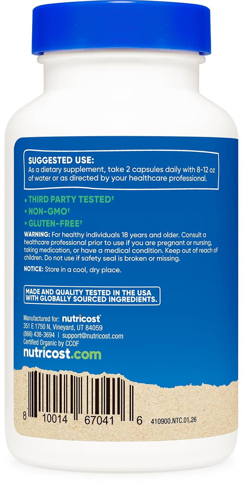 Nutricost Amla 1000 mg for daily wellness