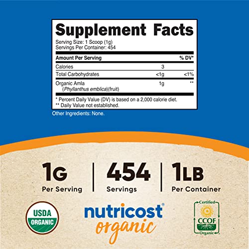 nutricost amla powder for smoothies