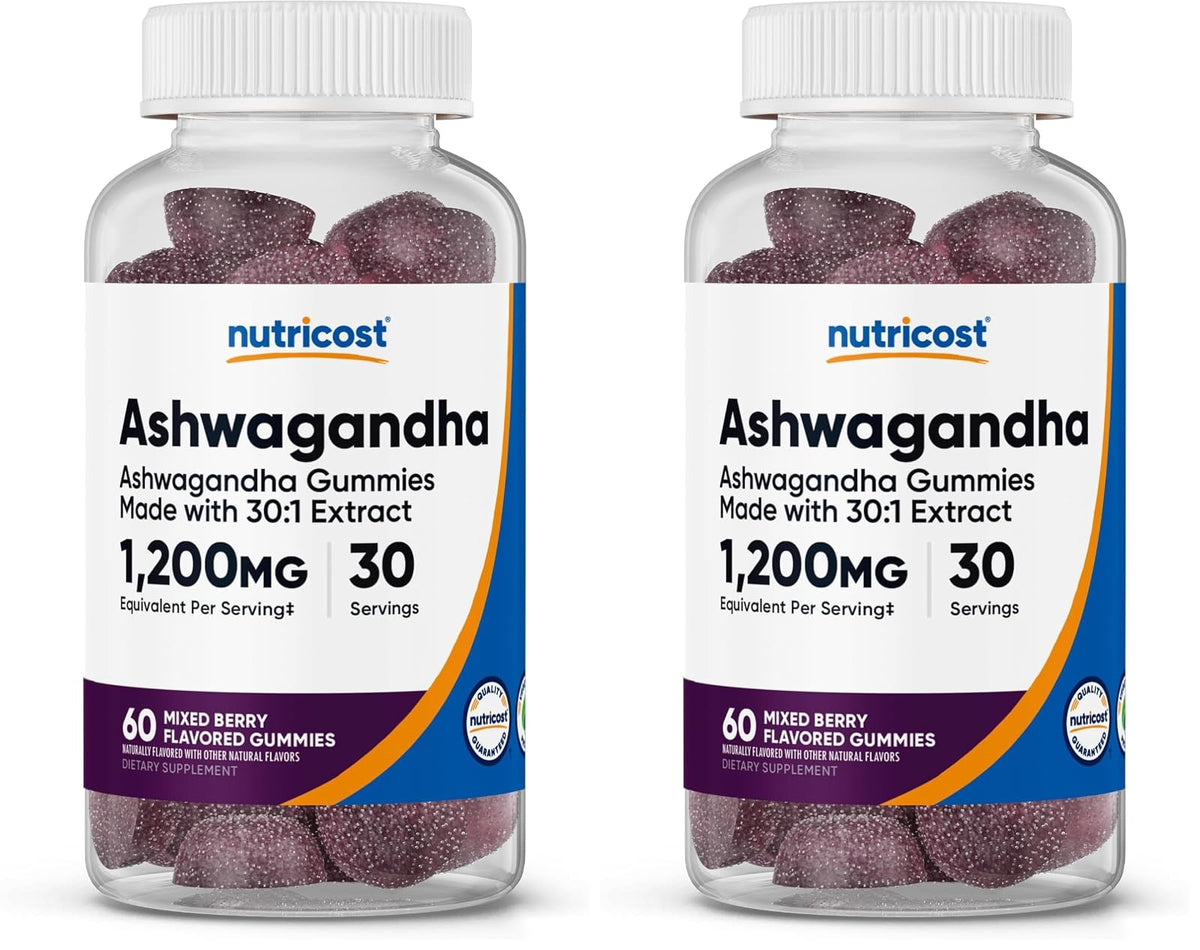 Nutricost Ashwagandha gummies for stress relief