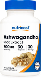 Nutricost ashwagandha root extract capsules