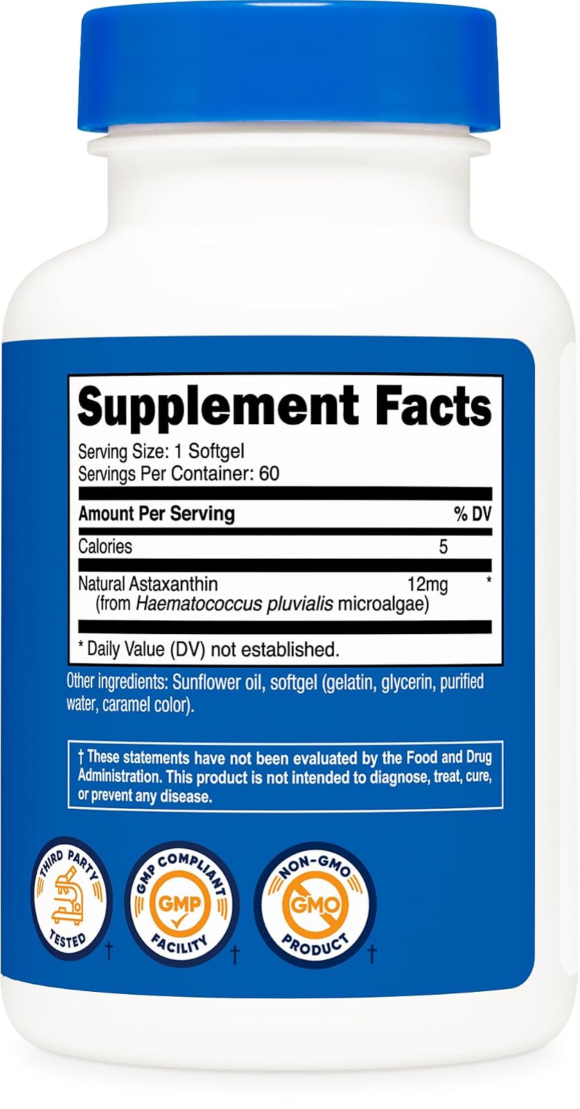 Nutricost Astaxanthin for eye health