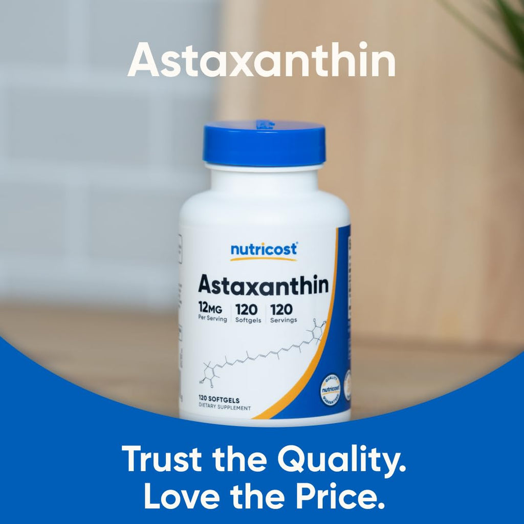 Nutricost Astaxanthin for eye support
